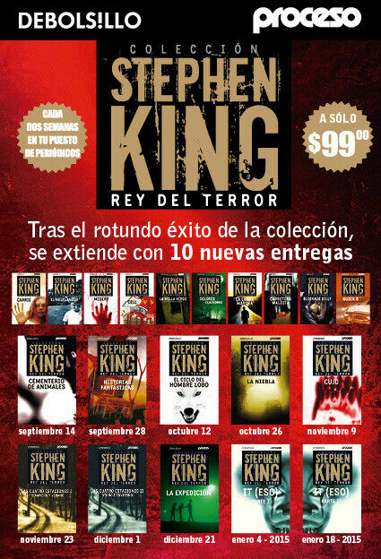 Coleccion libros de stephen king de bolsillo 🥇 | Posot Class Coleccion libros de stephen king de bolsillo 🥇 | Posot Class